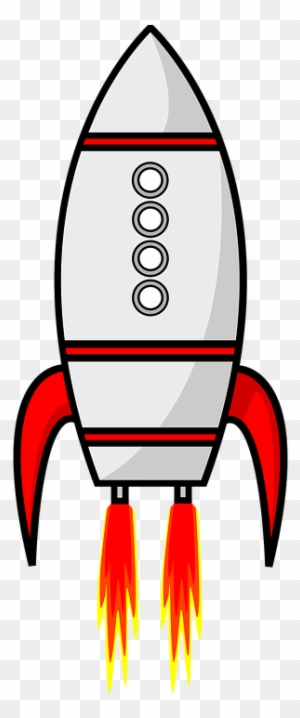 Spaceship Vector 19, - Cartoon Rocket Png - Free Transparent PNG ...