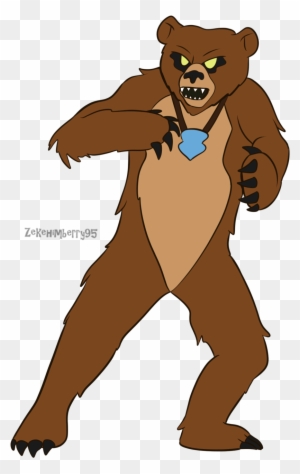 Zekehimberry95 Devil Bear By Zekehimberry95 - Scooby Doo Devil Bear ...
