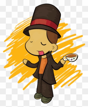 Sheffield - Professor Layton Character Design - Free Transparent PNG ...