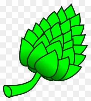 Hops Cereals Green Plant Fruit Bunch Clust - Hops Clip Art Free - Free ...