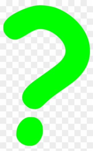 Bright Green Question Mark - Free Transparent PNG Clipart Images Download